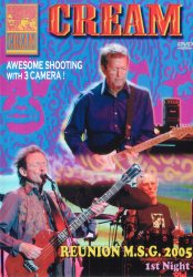 DVD - Cream Reunion M.S.G (24th Oct 2005)